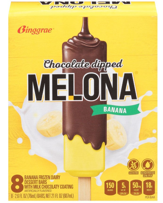 MELONA CHOCO DIPPED BANANA – Daniel Foods Corp